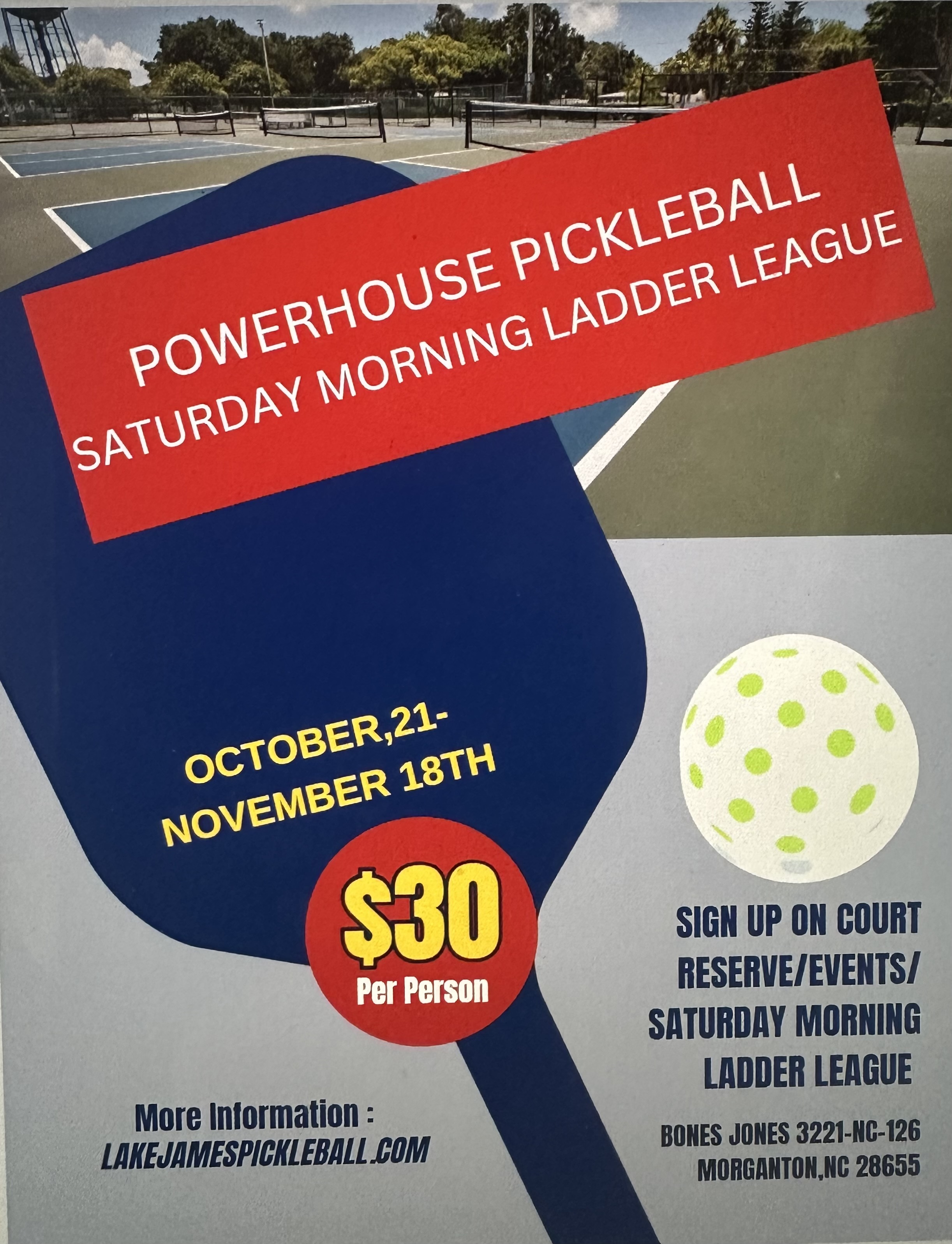 Powerhouse Pickleball At Lake James